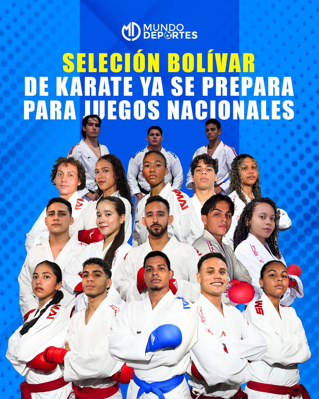 SELECCIÓN BOLÍVAR DE KARATE YA SE PREPARA PARA JUEGOS NACIONALES ...